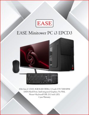 EASE Mini Tower PC i3 EPCD3 – EaseTec