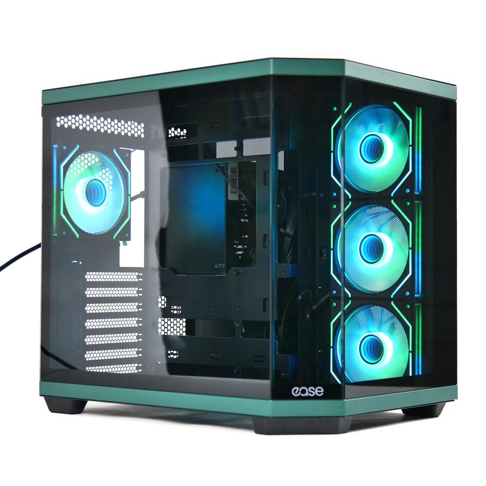 EASE EC124B Pro Case with Four ARGB Infinity Fans – EaseTec