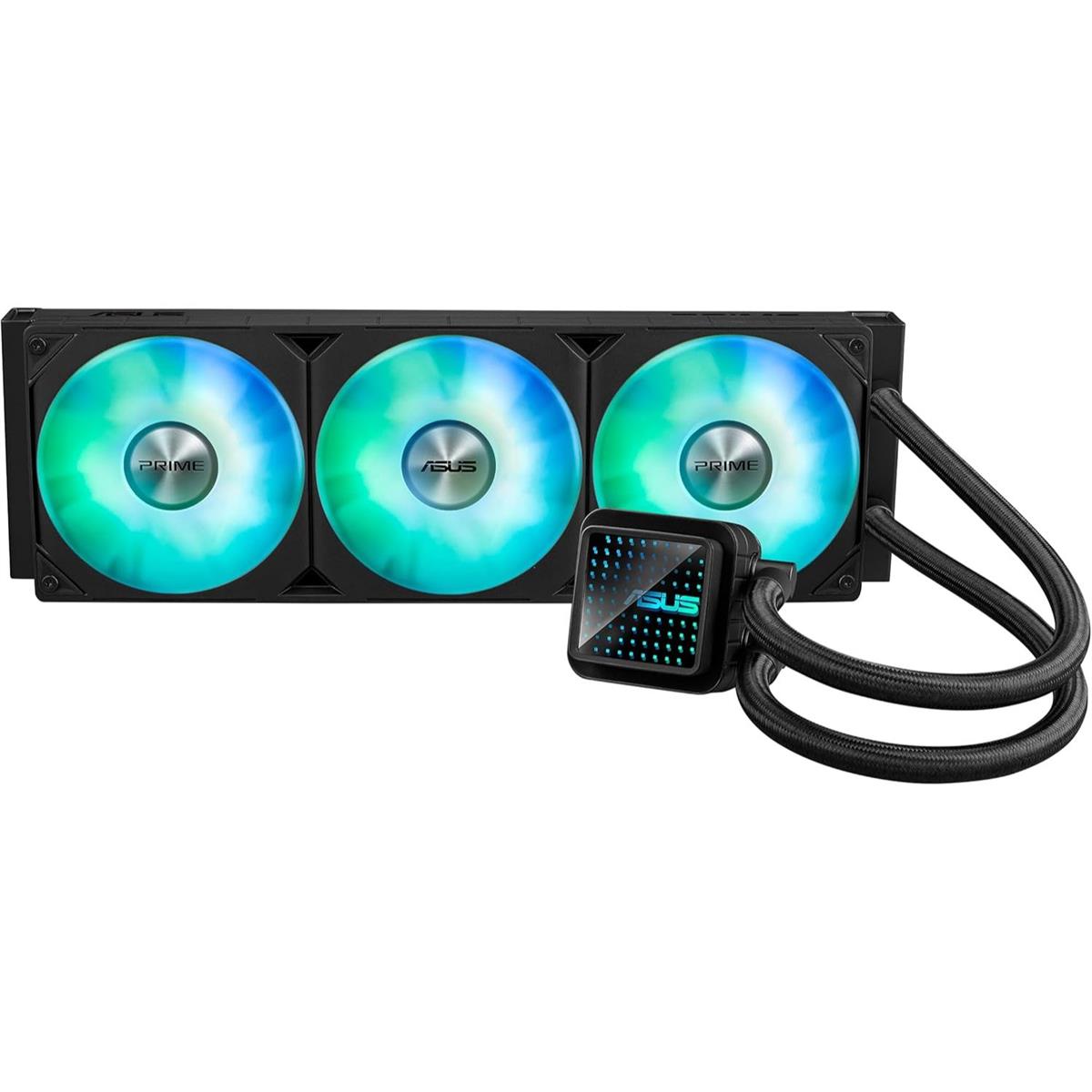 Asus Prime LC 360 ARGB All-in-One CPU Liquid Cooler with CPU Contact ...