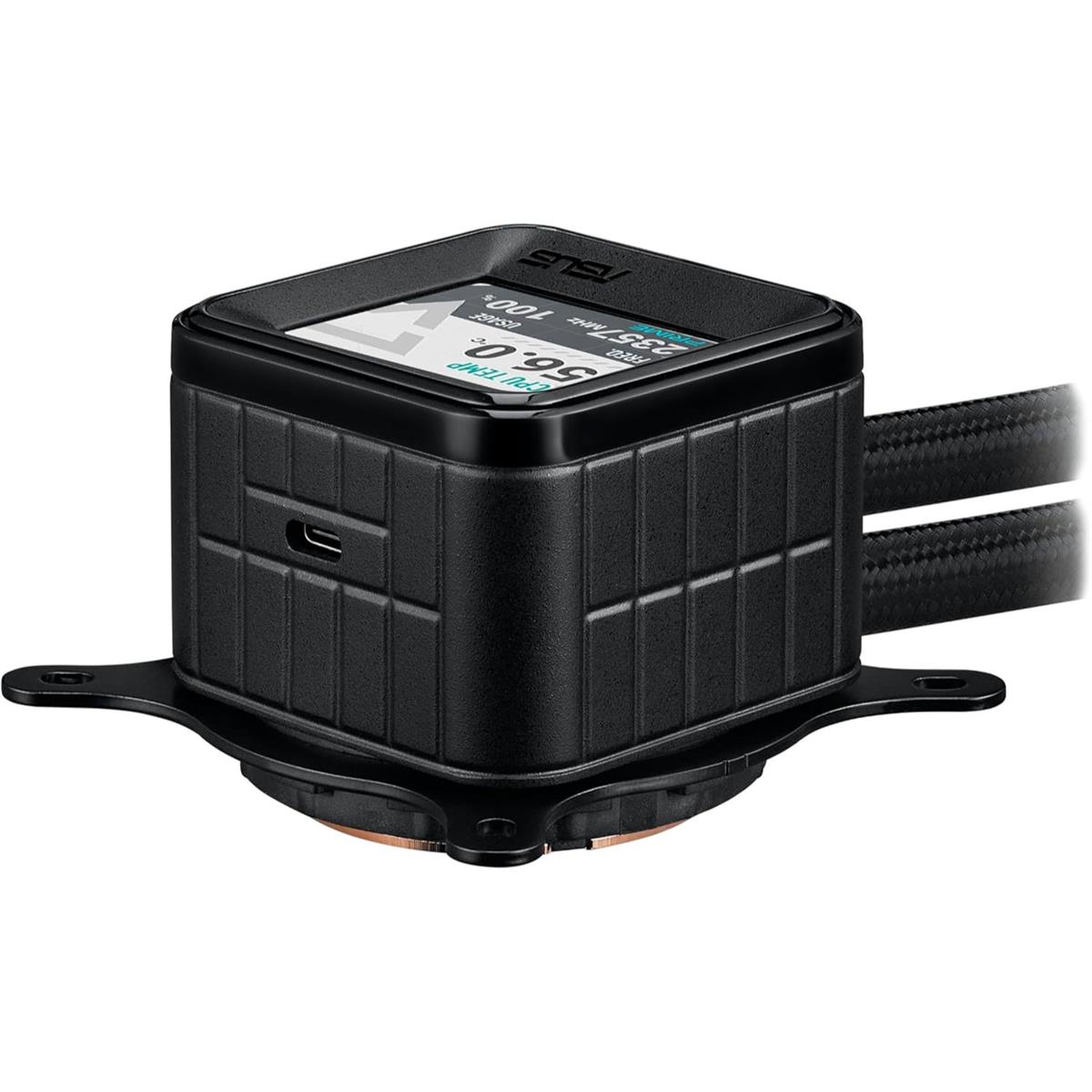 Asus Prime LC 360 ARGB LCD All-in-one CPU Liquid Cooler with Sharp ...